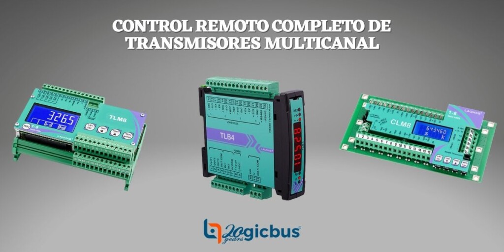 Control remoto completo de transmisores multicanal – Blog Logicbus