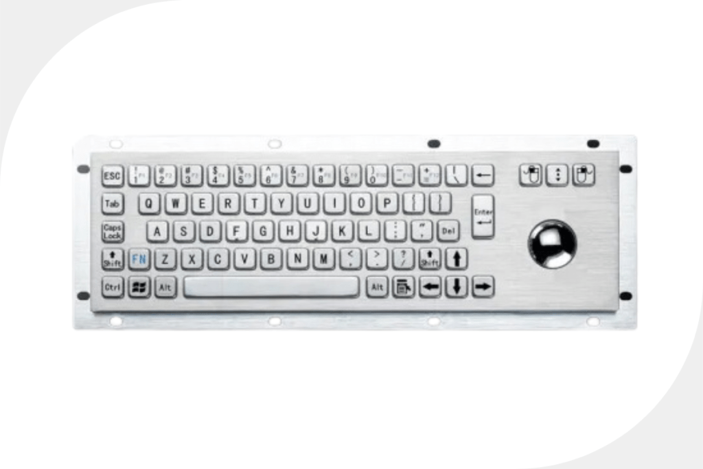 Teclado con Trackball vs. Teclado con Touchpad - Logicbus