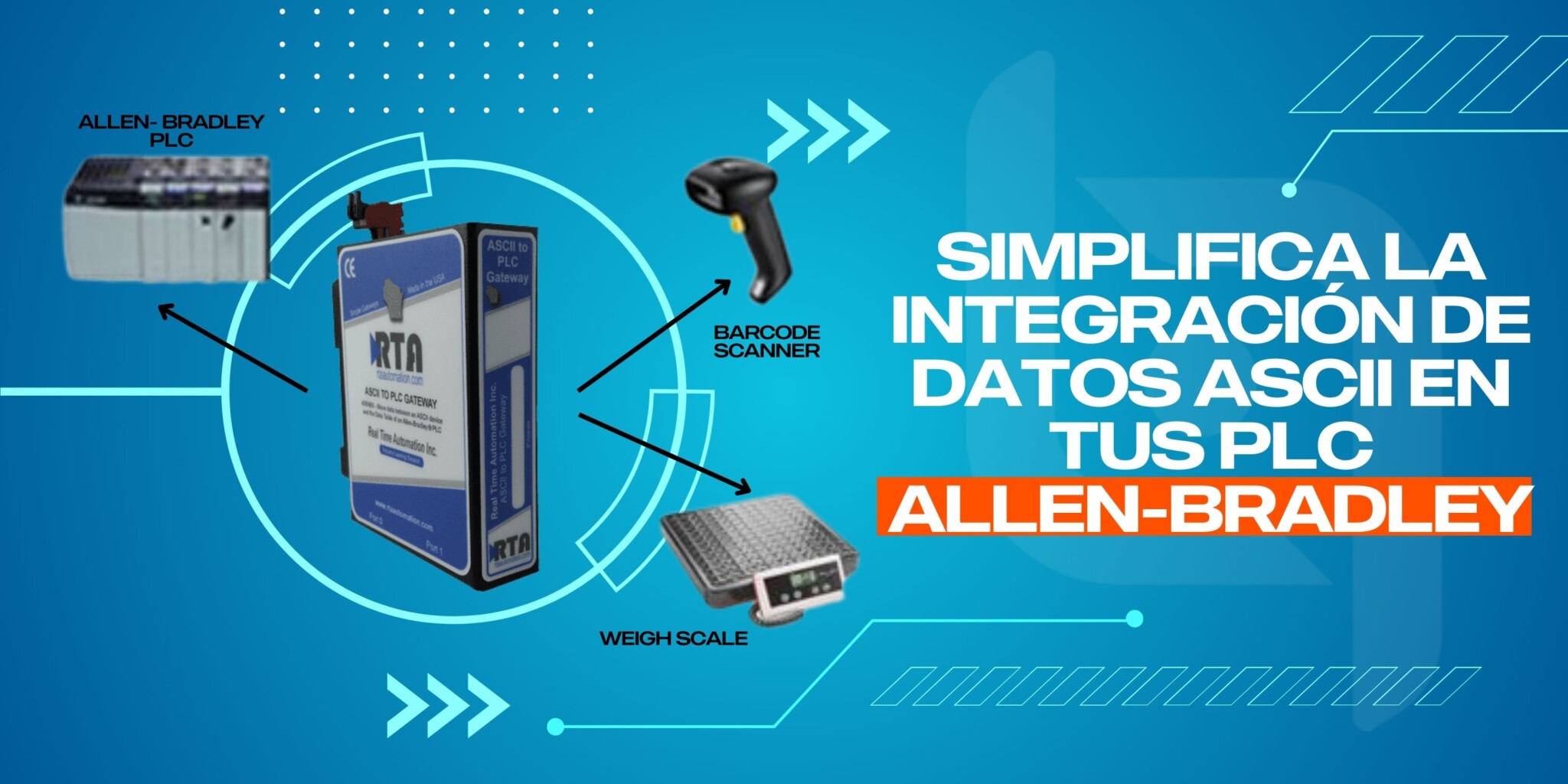 Simplifica la Integración de Datos ASCII en tus PLC Allen-Bradley